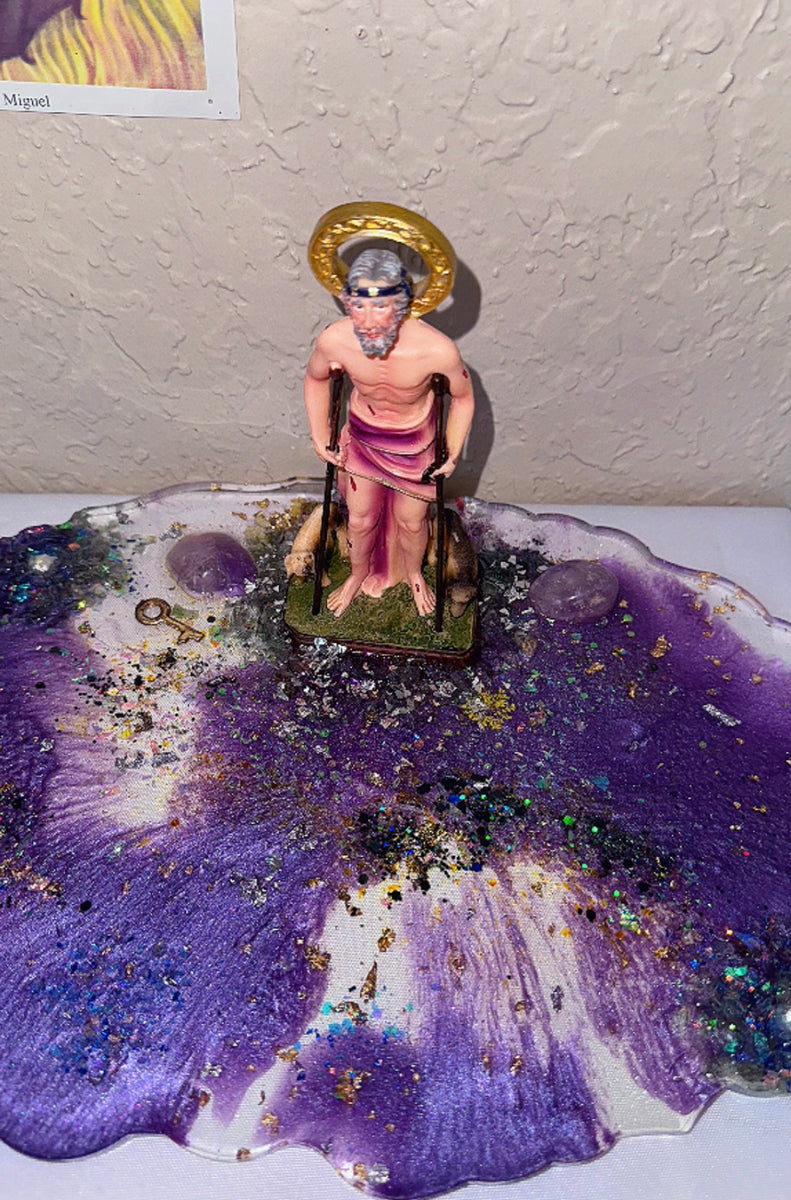 St Lazarus/Papa Legba Tray – MommaRoot
